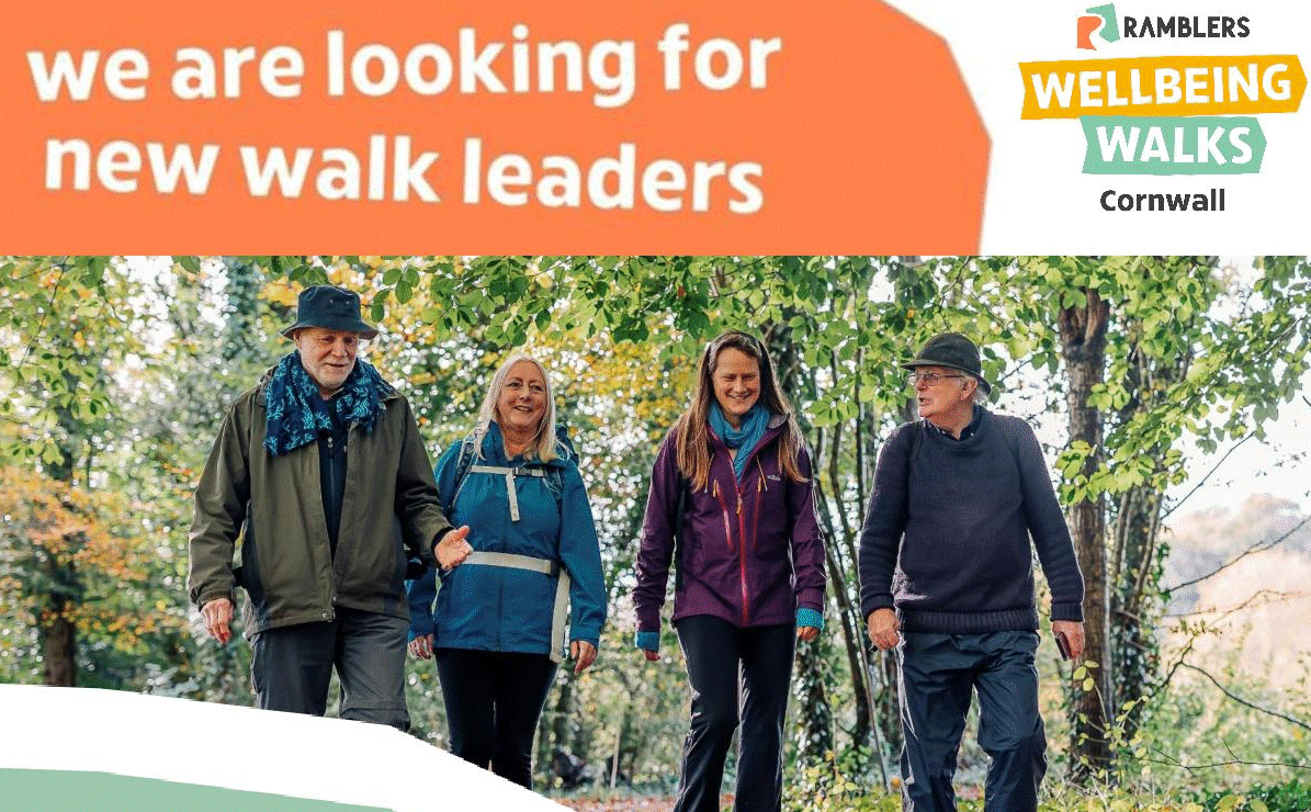 Ramblers Wellbeing Walk Volunteers | Volunteer Cornwall CRM
